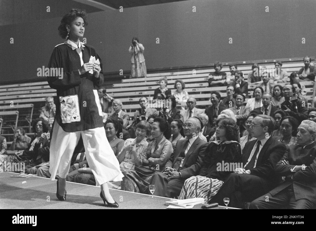 Opening Pasar Malam Besar in The Hague; Ambassador of Indonesia Z. E ...