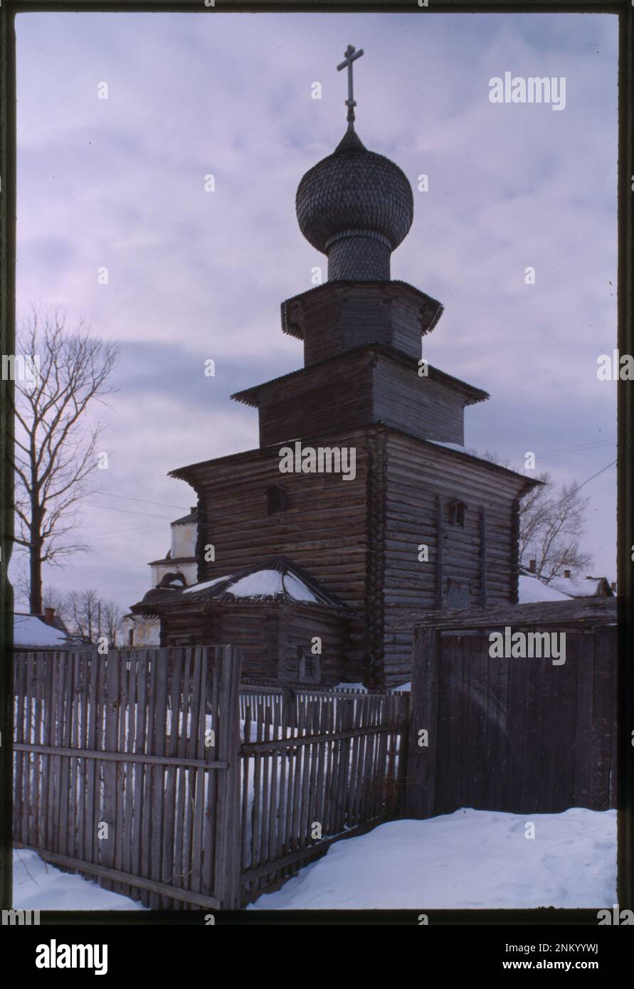 The Log Church of the Prophet Elijah, constructed between 1690 and 1696 ...