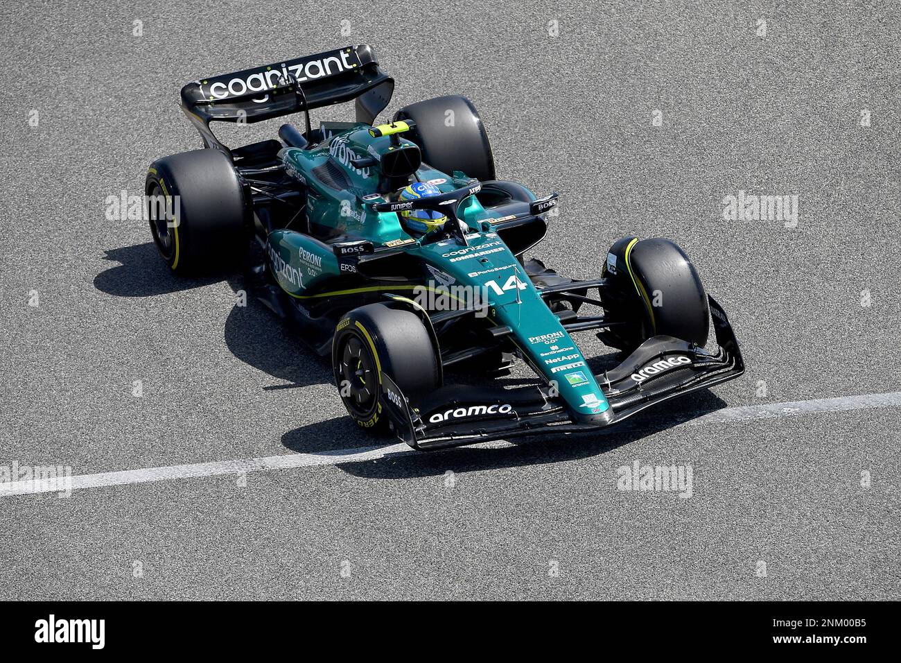 Bahrain 2023 fernando alonso hi-res stock photography and images - Alamy