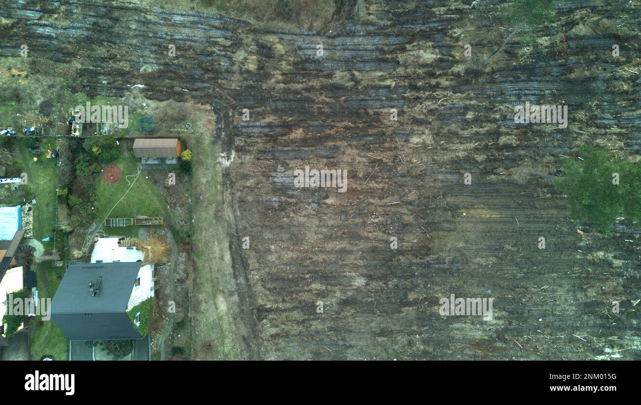 Rainforest deforestation aerial view hi-res stock photography and ...