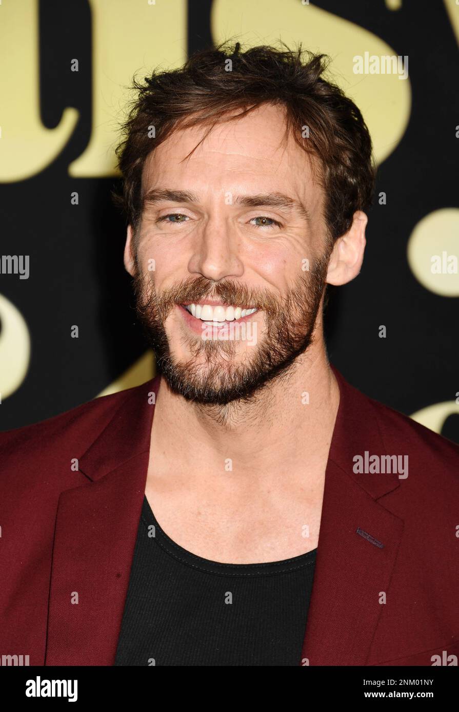 HOLLYWOOD, CALIFORNIA - FEBRUARY 23: Sam Claflin attends the Los ...