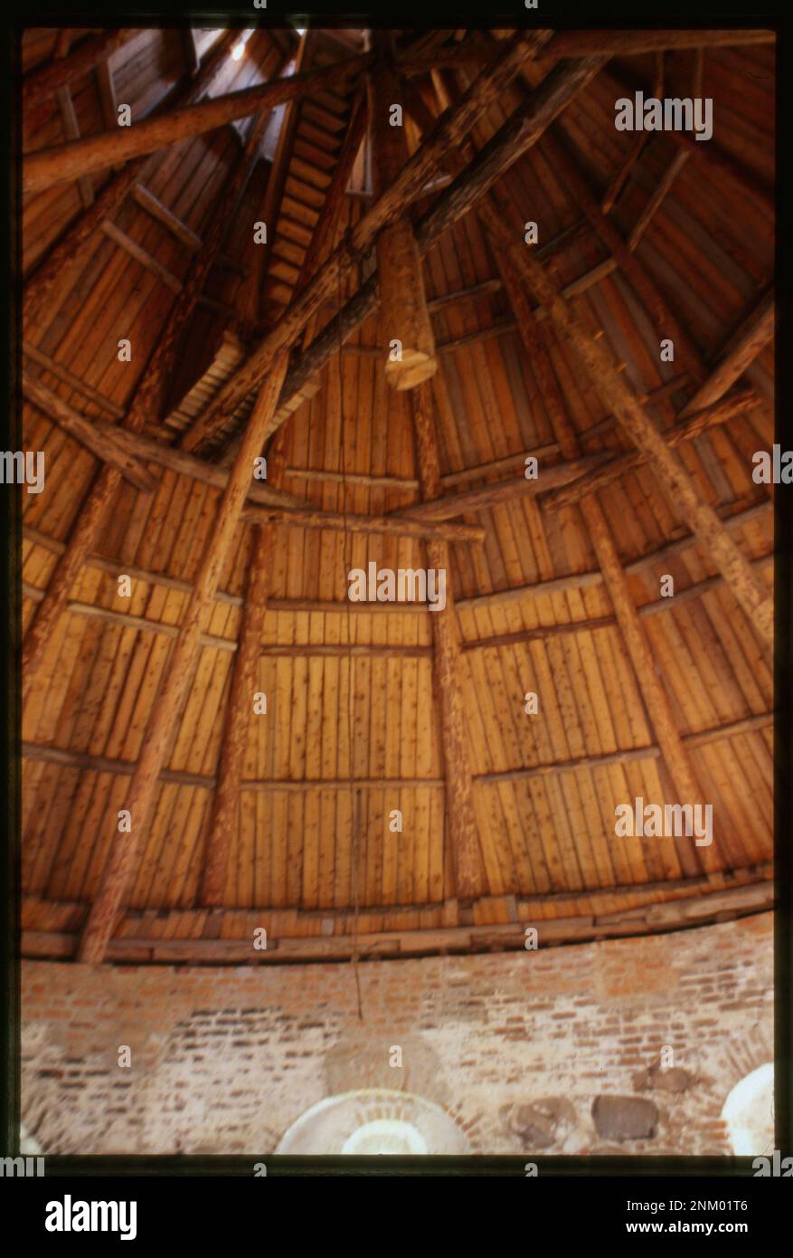 The interior of the White Tower of the Monastery of the Transfiguration ...