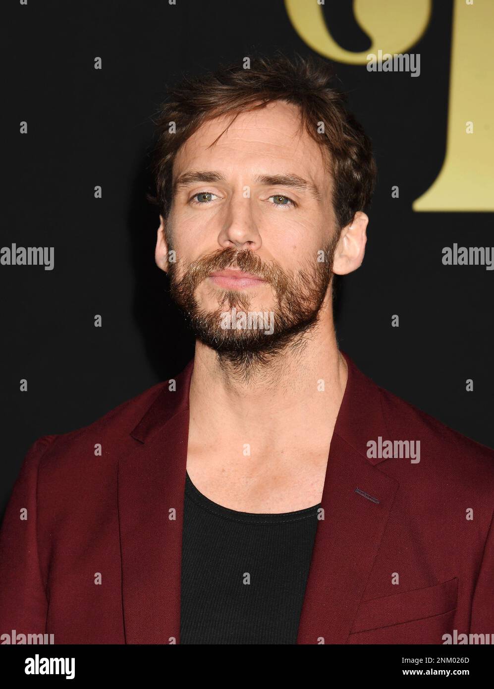 HOLLYWOOD, CALIFORNIA - FEBRUARY 23: Sam Claflin attends the Los ...
