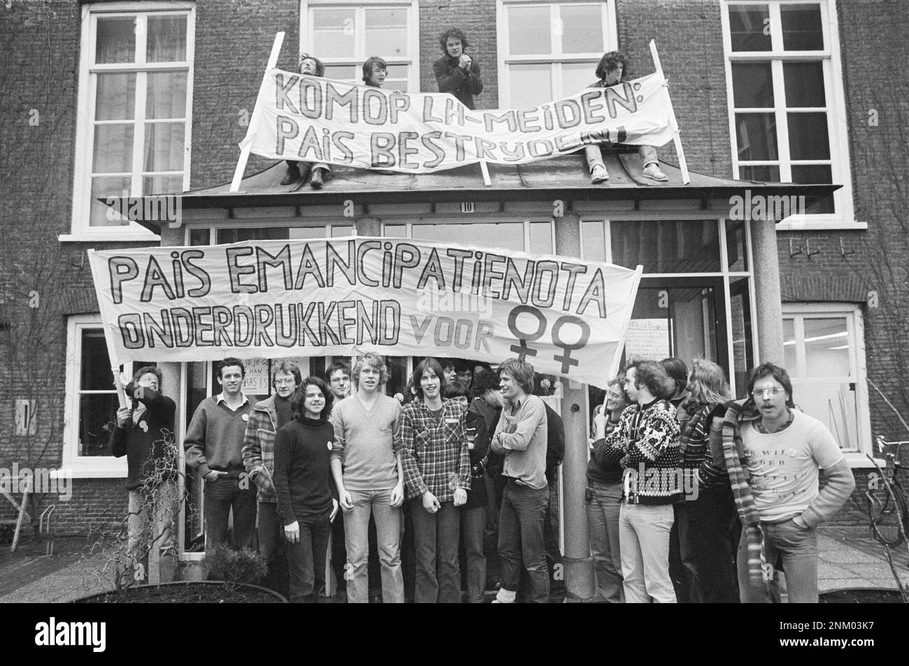Netherlands History: Part of the agricultural college in Wageningen ...