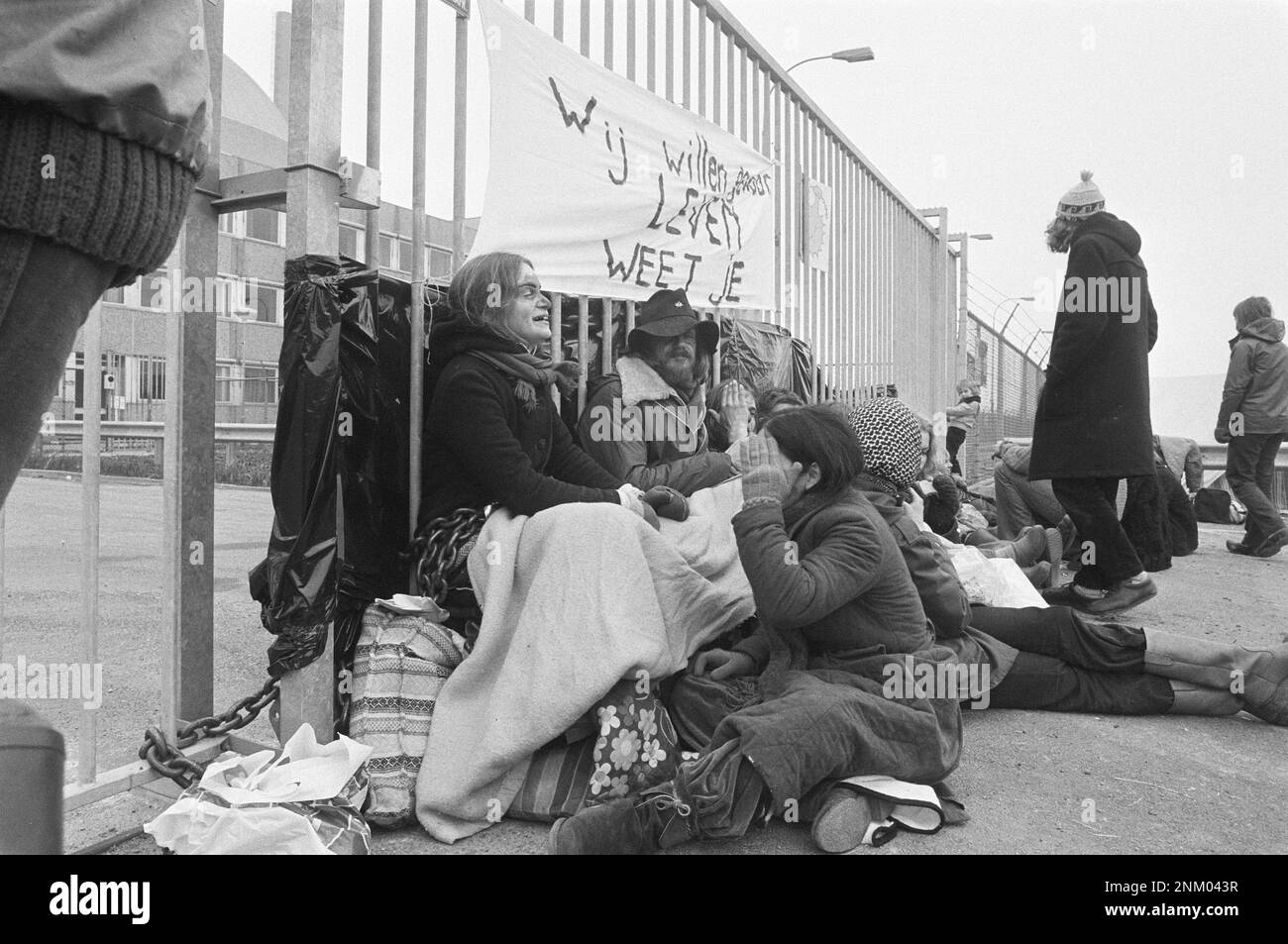 Netherlands History: Anti nuclear energy action groups block access to ...