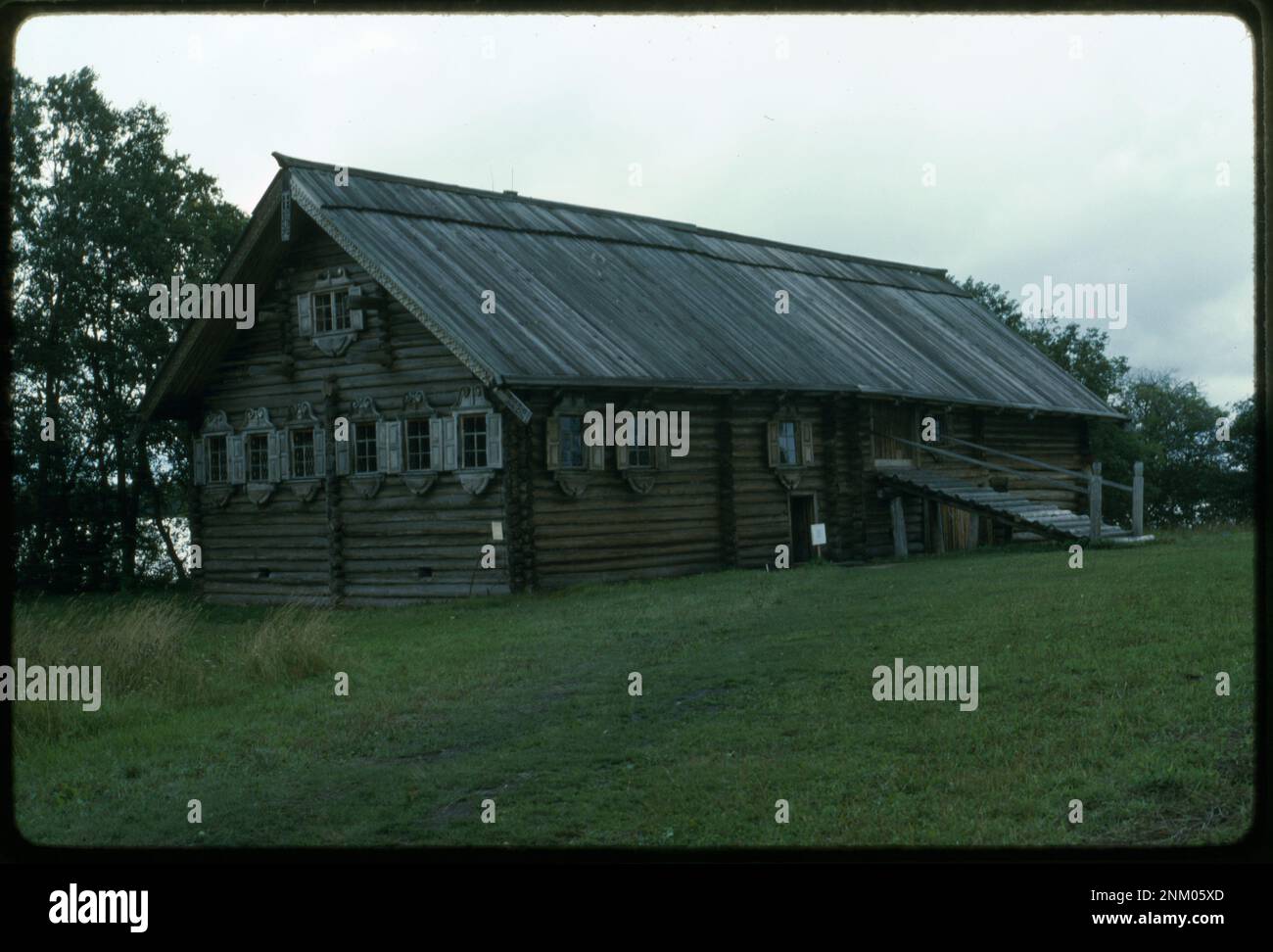 Sergeev house, from Logmoruchei village (1908-1910), Kizhi Island ...