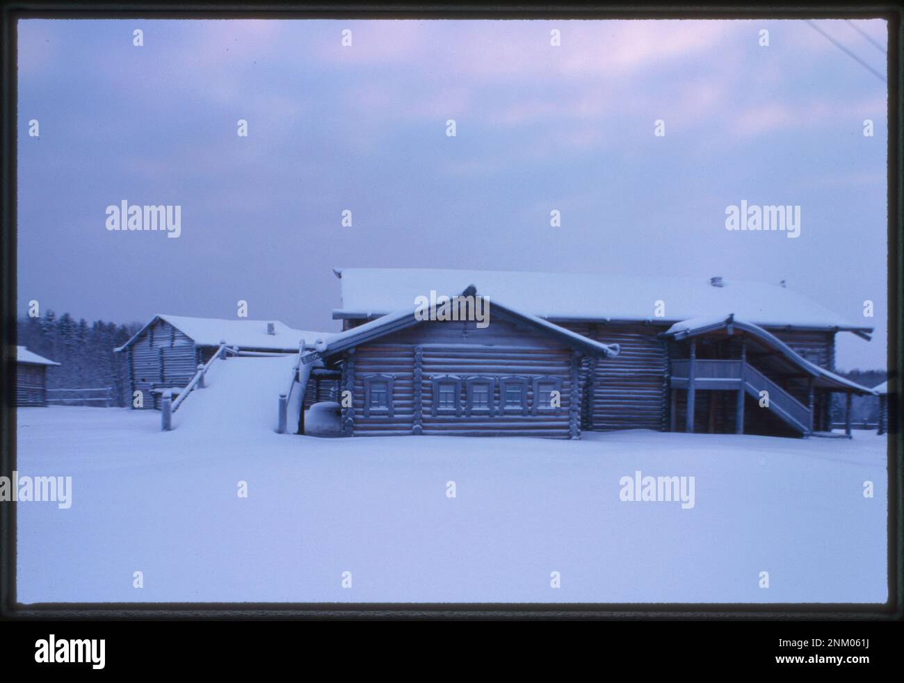 Log house, from Yolkino village (Mezen Region) (19th century ...