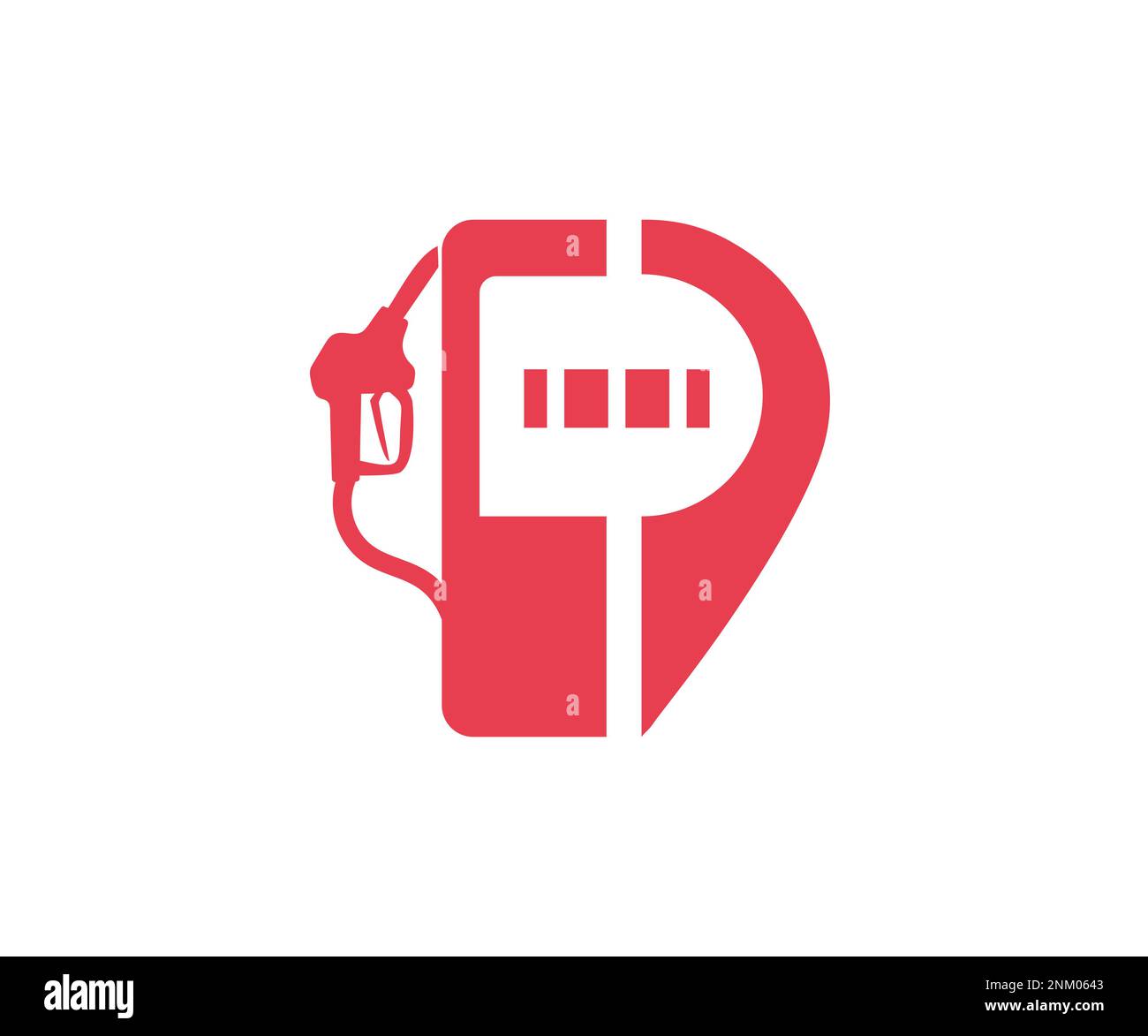 Refuel location. Map marker icon design. Gas station point location ...