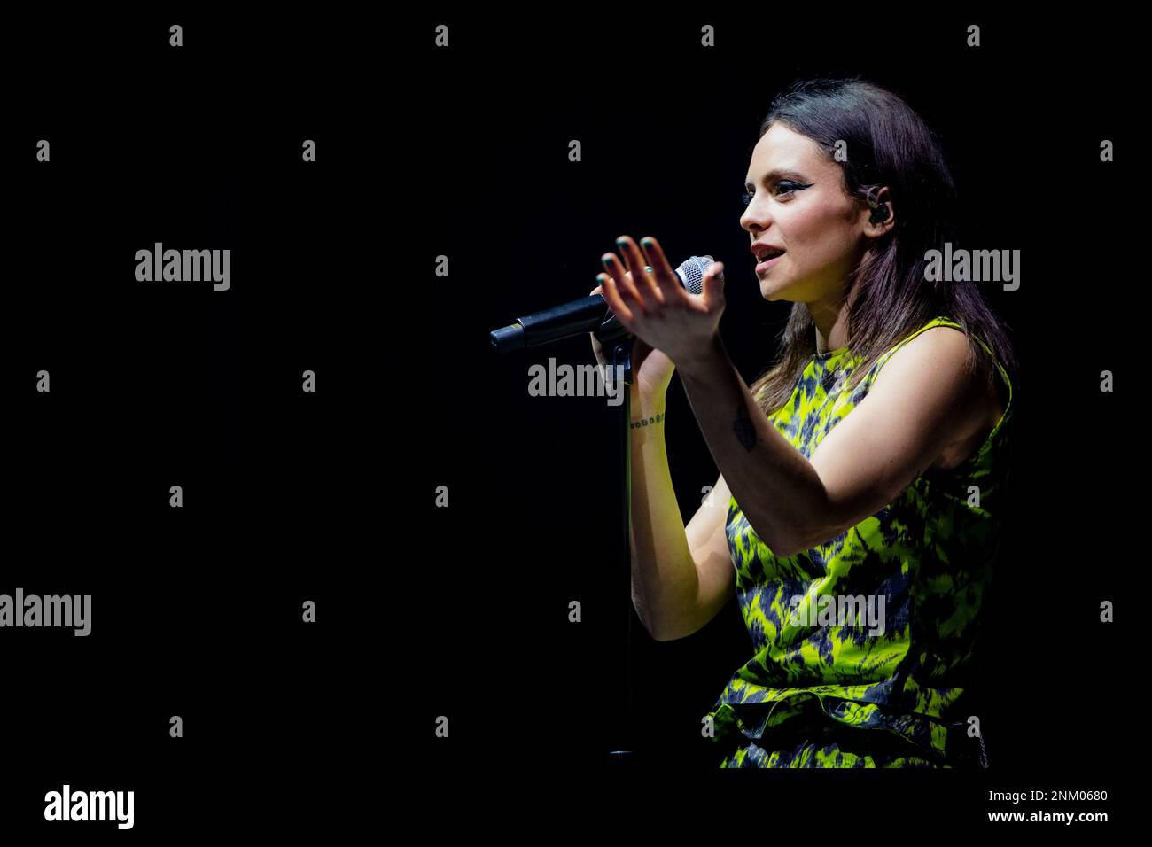 Bassano Del Grappa, Italy. 23rd Feb, 2023. Francesca Michielin, the ...