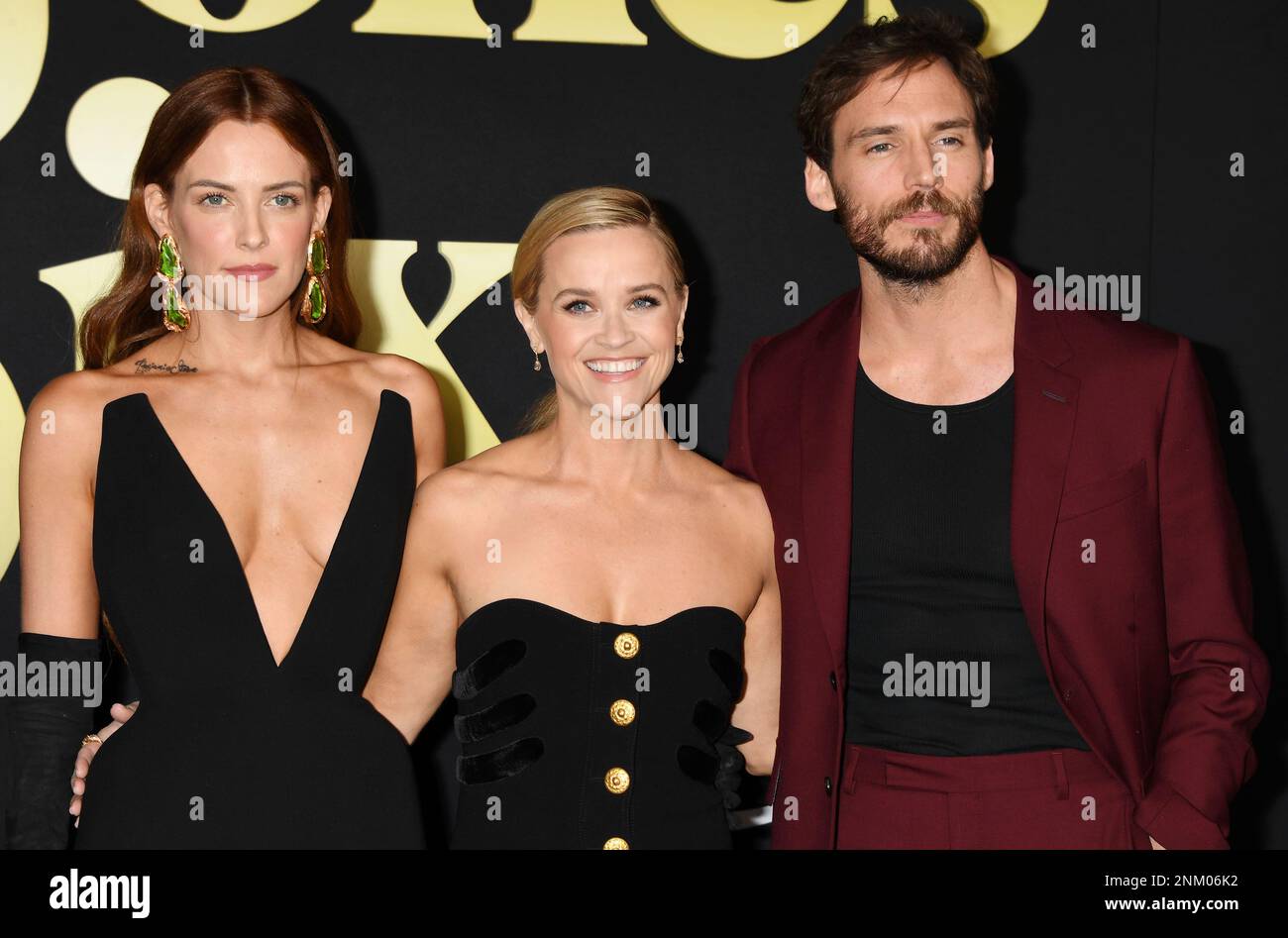 HOLLYWOOD, CALIFORNIA - FEBRUARY 23: (L-R) Riley Keough, Reese ...
