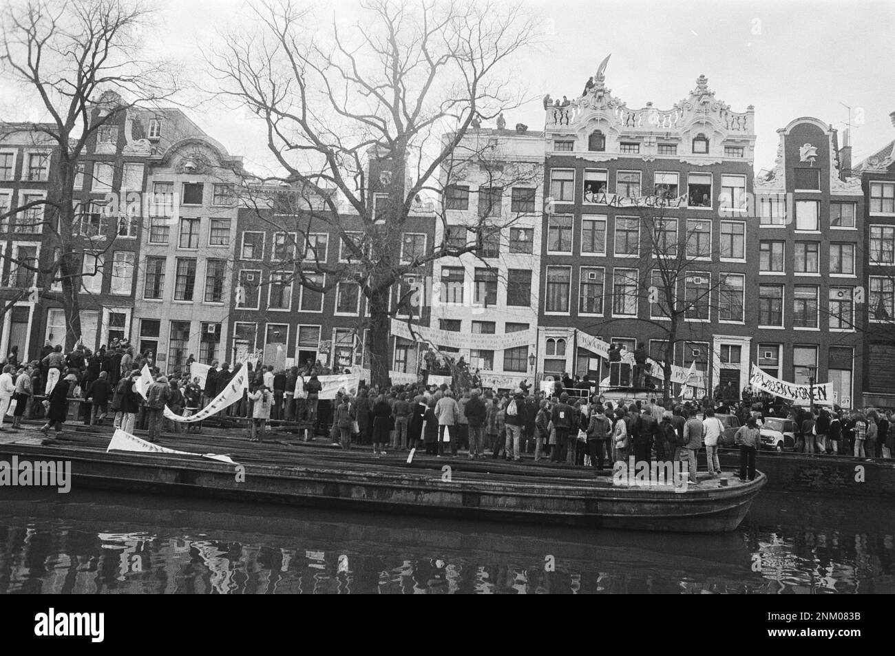 Netherlands History: Solidarity demonstration in Amsterdam for the ...