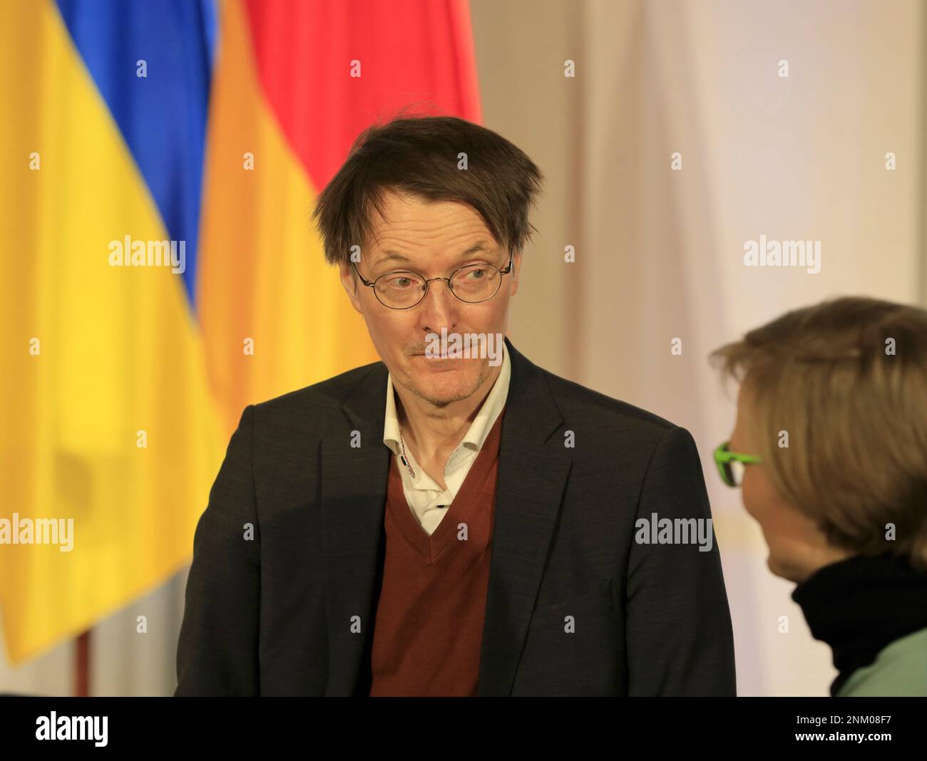 Berlin, Germany, 24 Feb 2023.In Bellevue Palace, the official residence ...