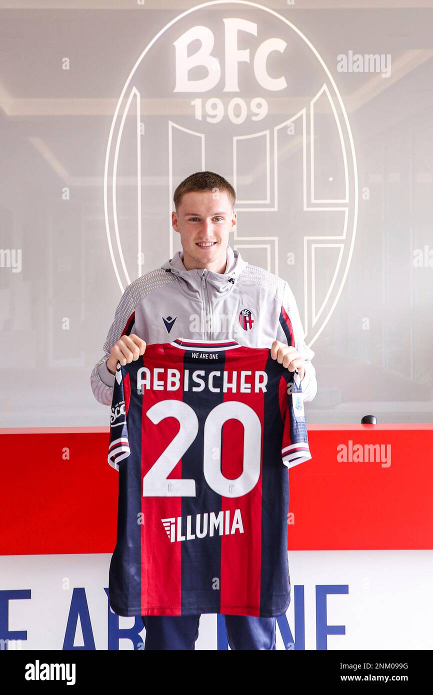 Swiss midfielder Michel Aebischer, on loan to Bologna from Young Boys ...
