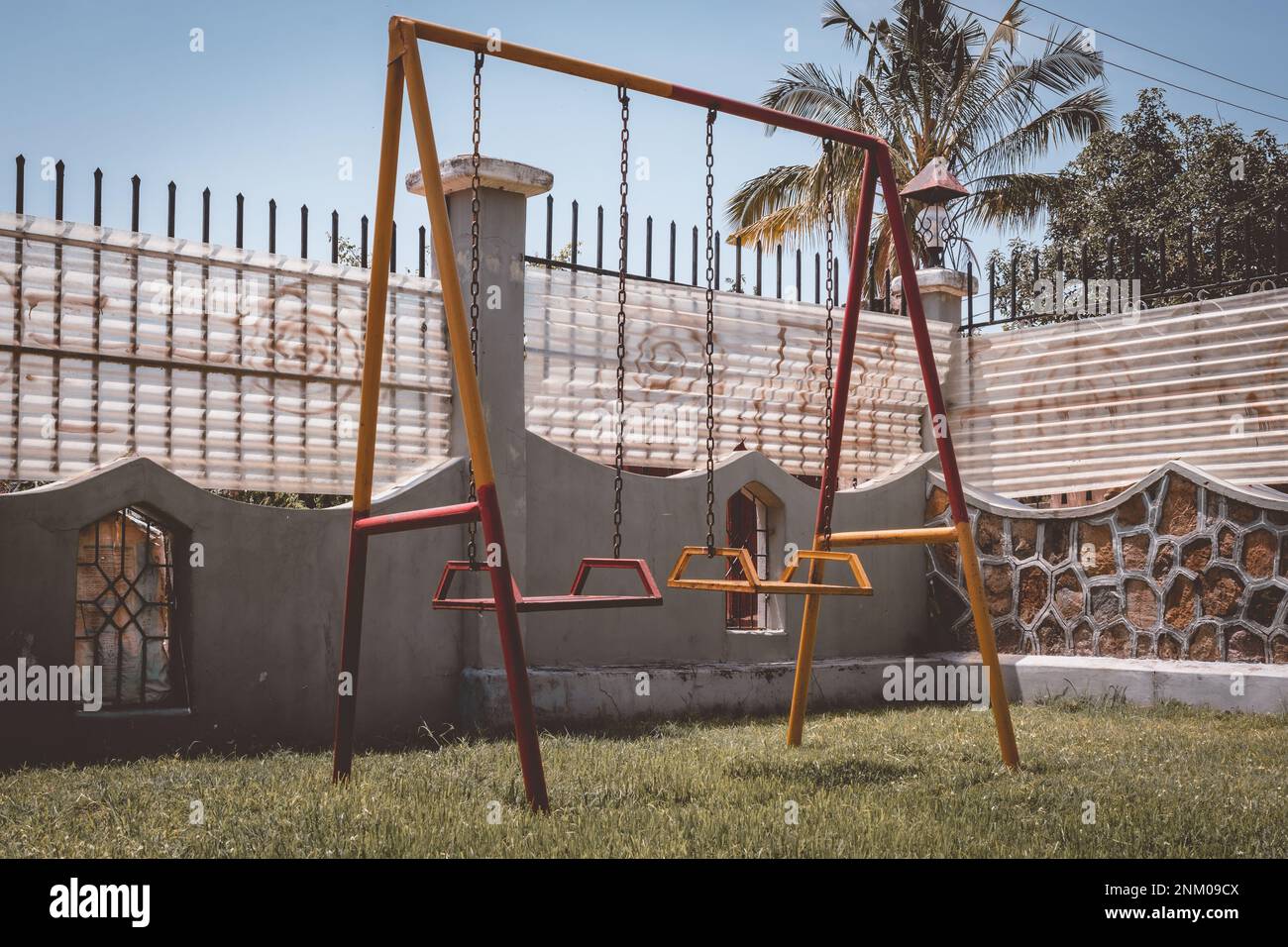 Empty playground school child hi-res stock photography and images - Alamy