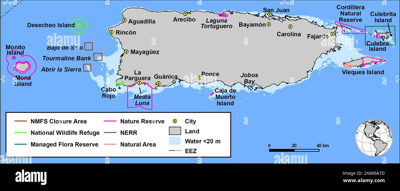 Coral reefs map hi-res stock photography and images - Alamy