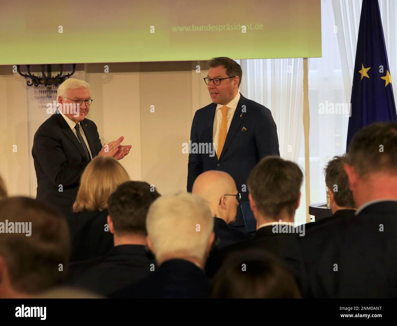 Berlin, Germany, 24 Feb 2023.In Bellevue Palace, the official residence ...