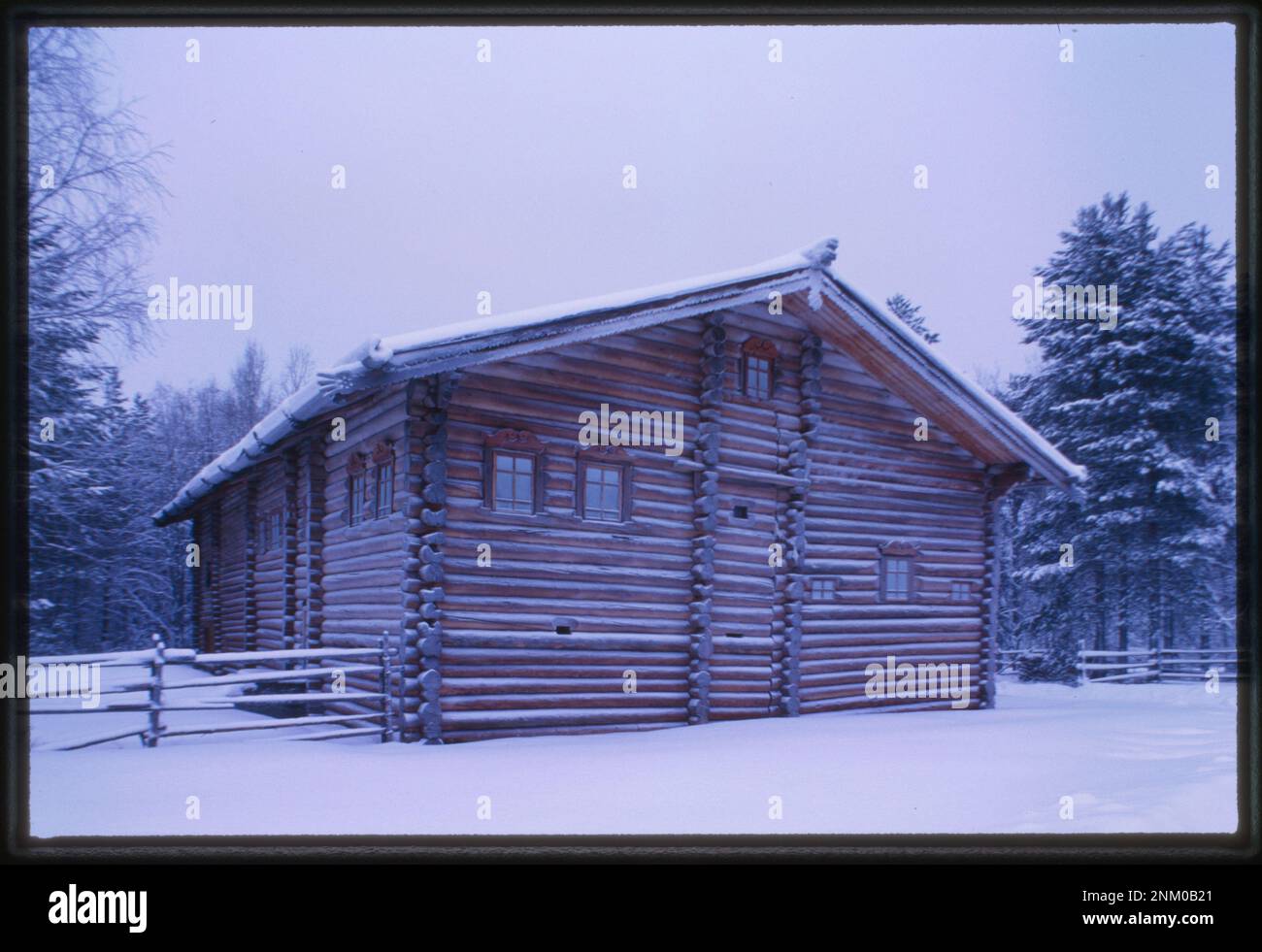 This 19th-century log house, originally from Irta village in the ...