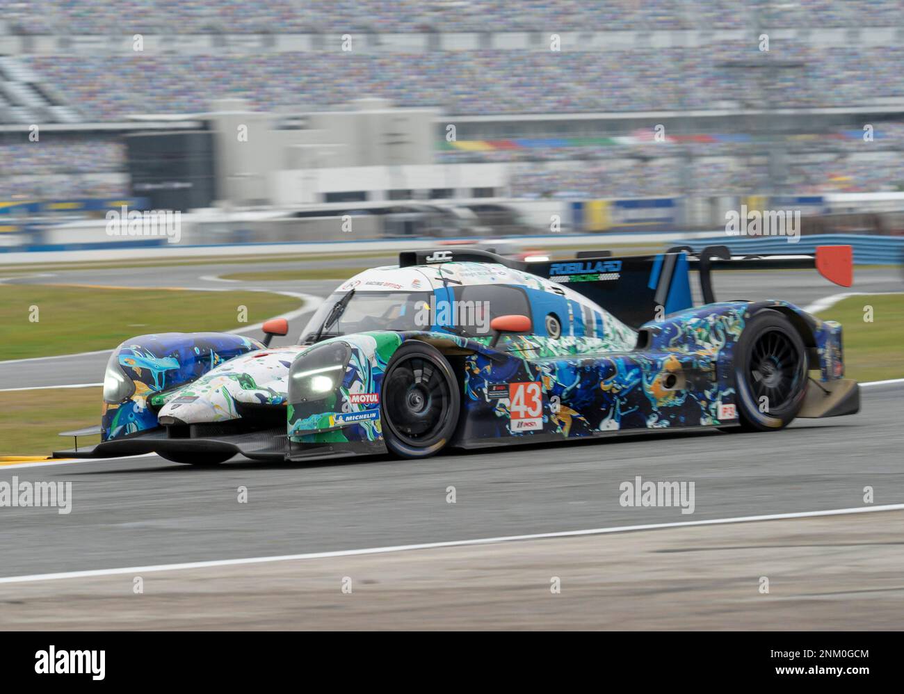 DAYTONA, FL - JANUARY 22: JDC MotorSports driver Joe Robillard / Oxford ...