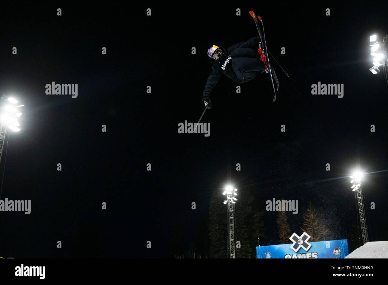 Nico Porteous competes in the men's ski superpipe finals at Buttermilk ...