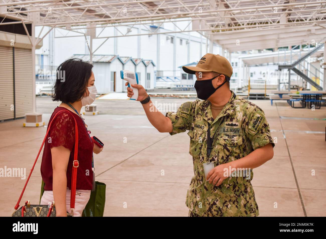 YOKOSUKA, Japan (Sept. 1, 2020) - A Logistics Specialist 1st Class ...