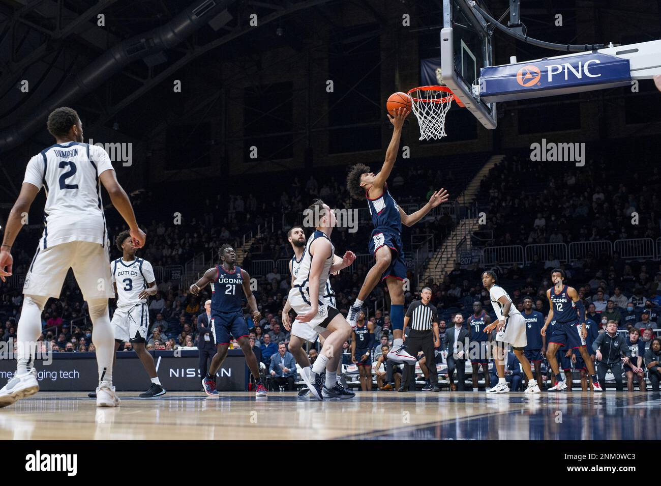 INDIANAPOLIS, IN - JANUARY 20: UConn Huskies guard Andre Jackson (44 ...