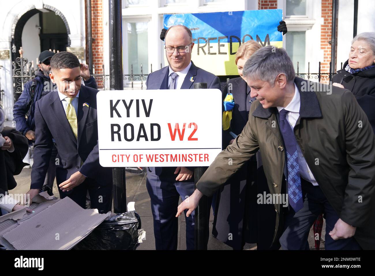 Bayswater councillor James Small-Edwards (left), Leader of Westminster ...