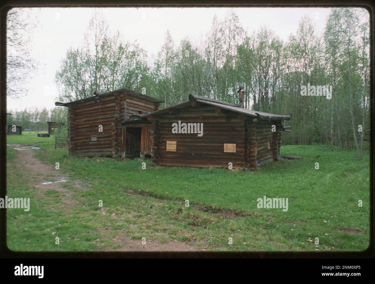 Summer farming shelters from the 19th century, originally located near ...