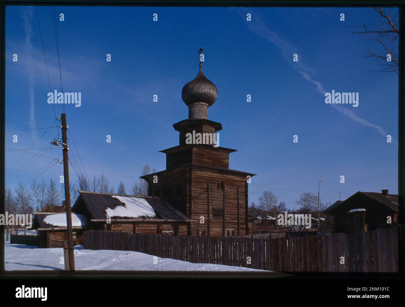 The Log Church of the Prophet Elijah, constructed between 1690 and 1696 ...