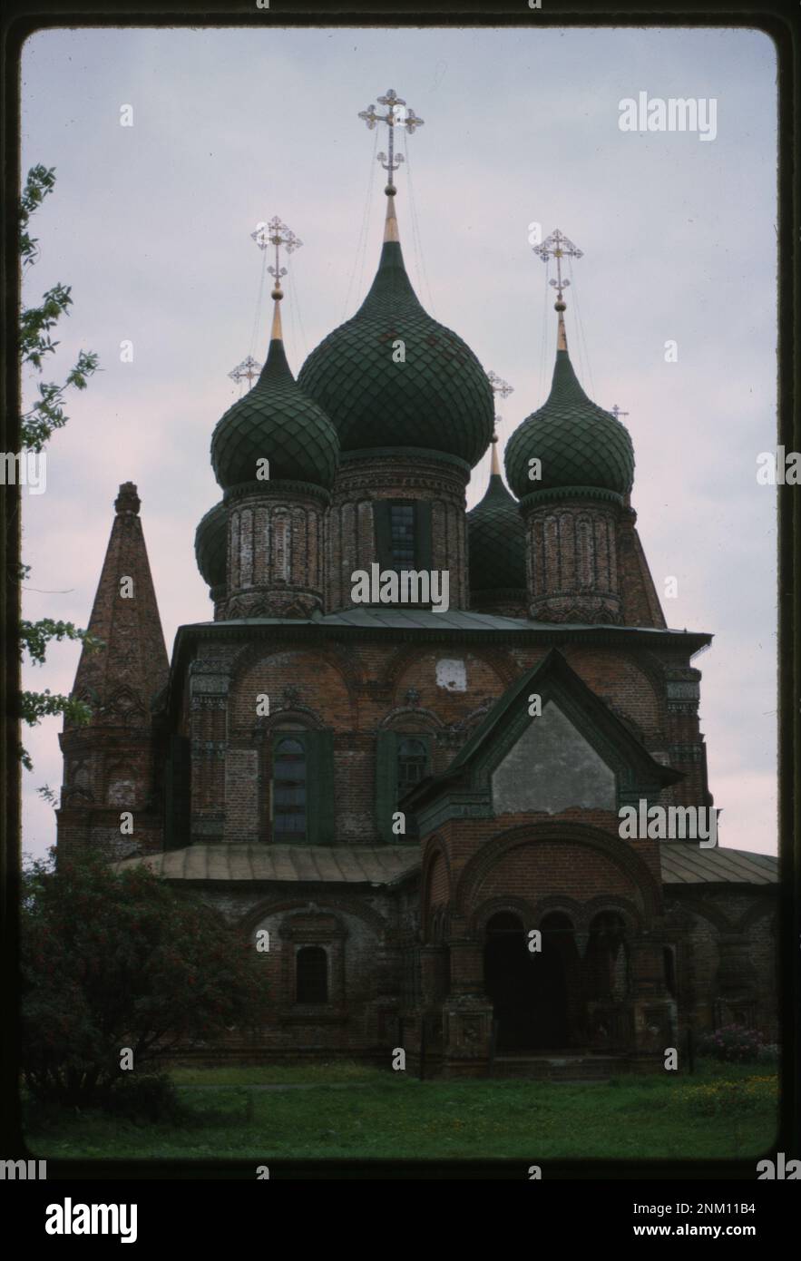 The Church of Saint John Chrysostome in Korovniki, built between 1649 ...