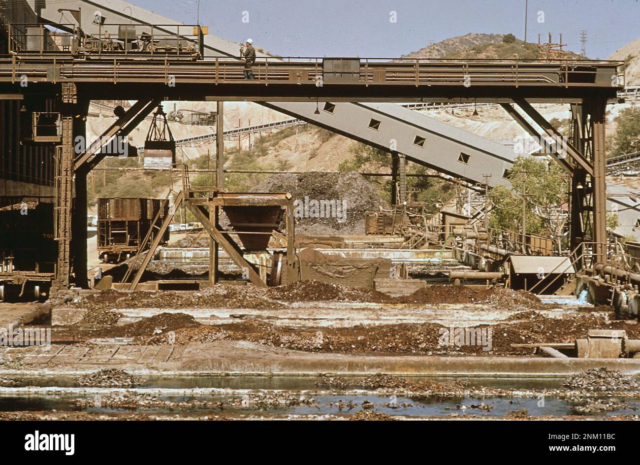 1970s America: Iron leaching (separating) area of Inspiration ...