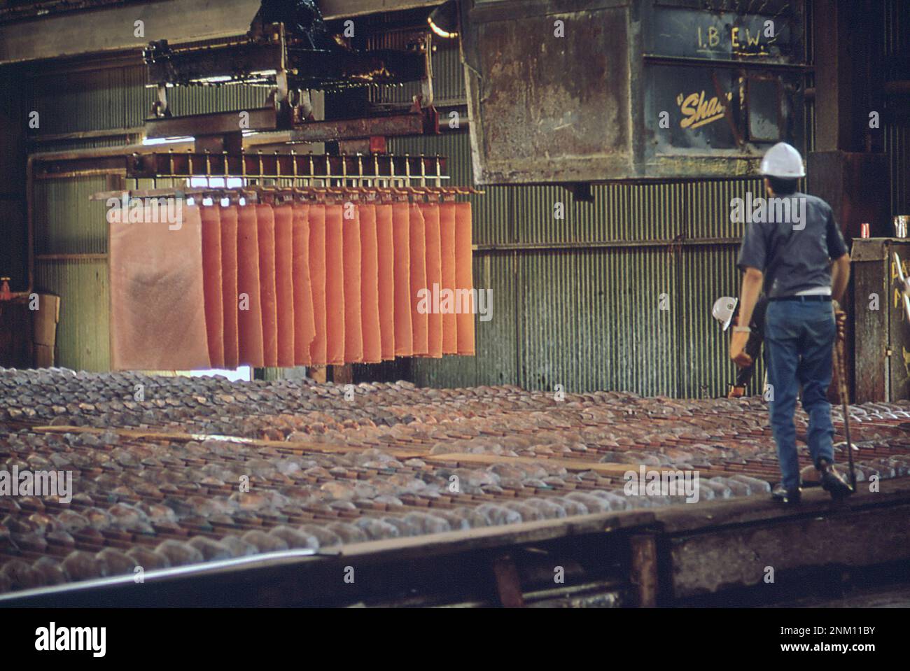 1970s America: Inspiration Consolidated Copper co.'s Electrowinning ...