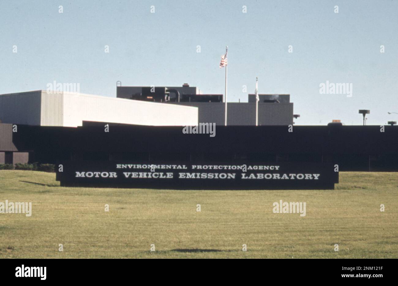 1970s America: EPA's testing facility at Ann Arbor ca. 1973 Stock Photo ...