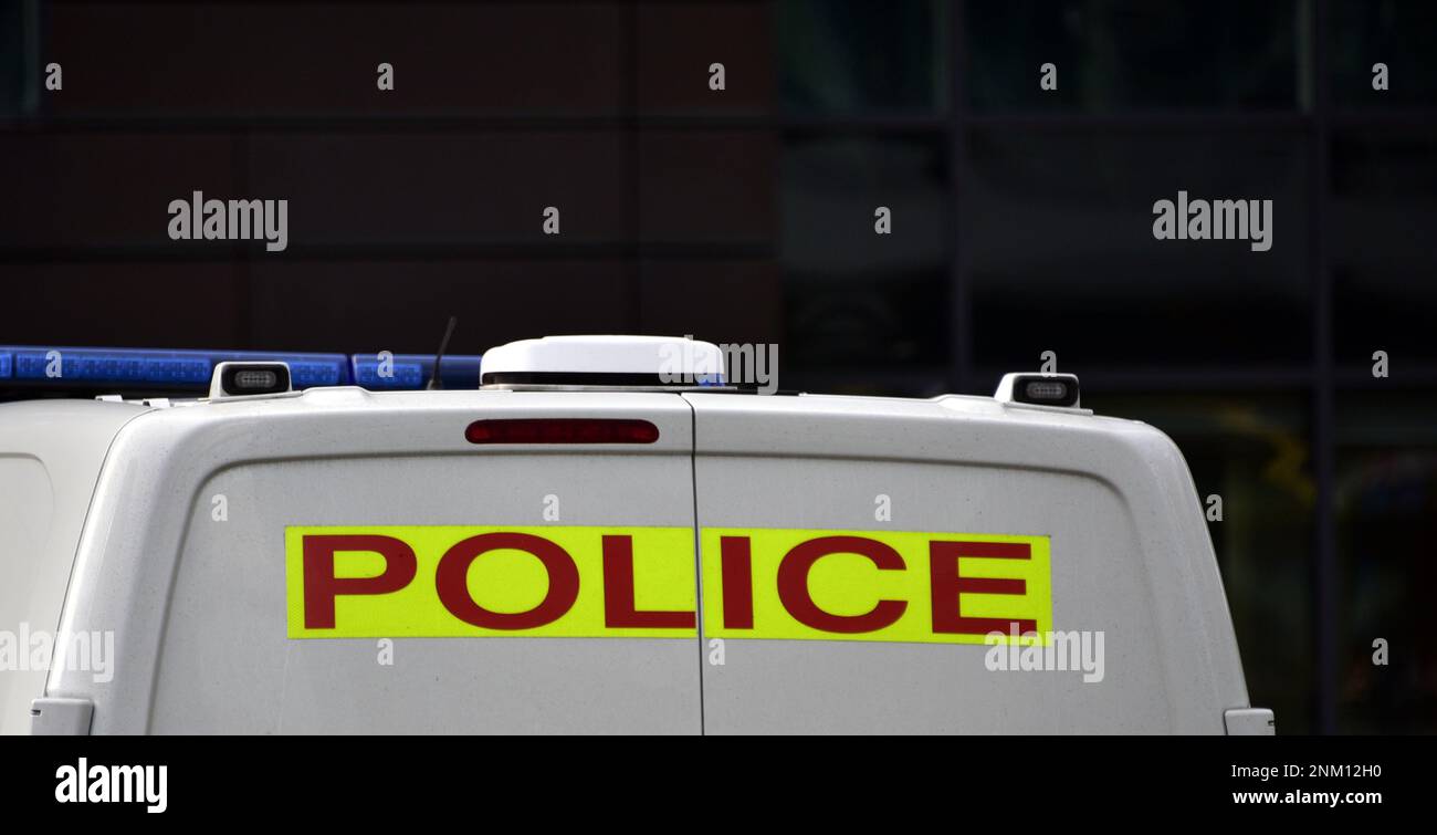 British transport police car hi-res stock photography and images - Alamy