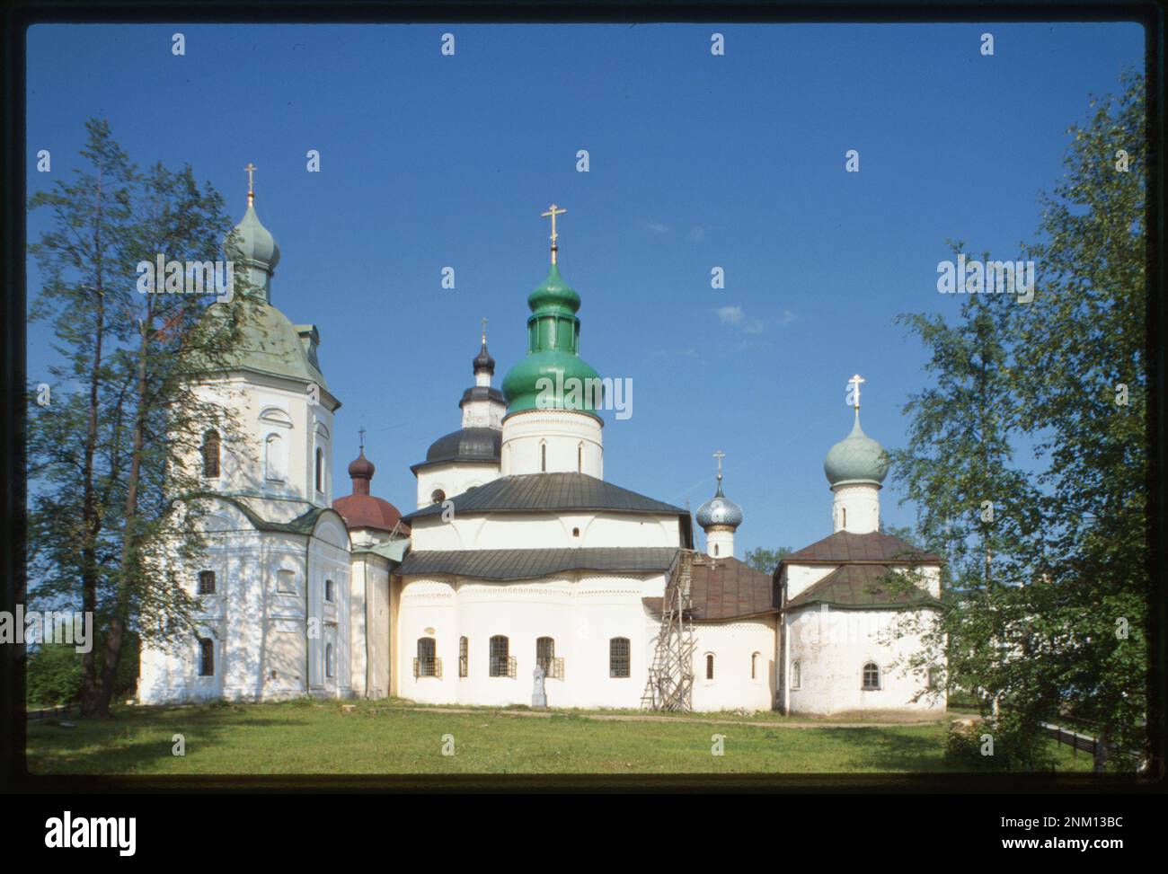 The St. Cyril-Belozersk Monastery in Kirillov, Russia, features the ...