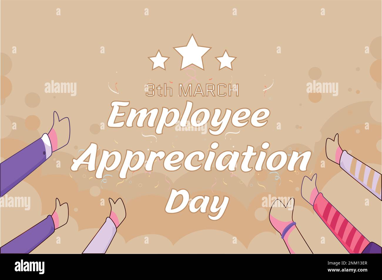Happy Employee Appreciation Day, Employee of the month Stock Vector ...