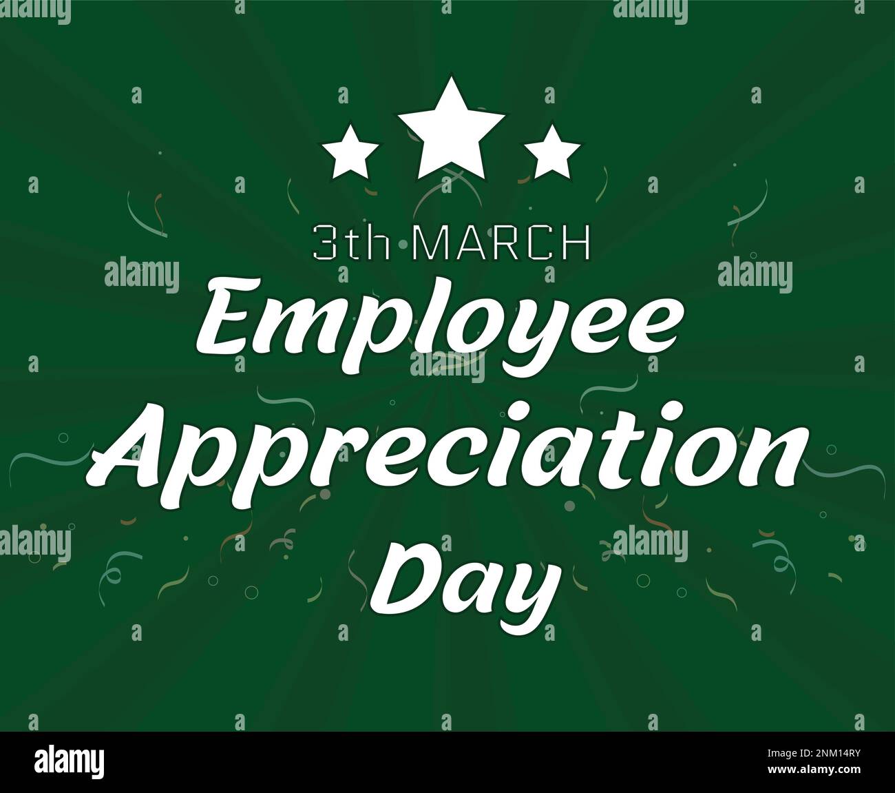Happy Employee Appreciation Day, Employee of the month Stock Vector ...