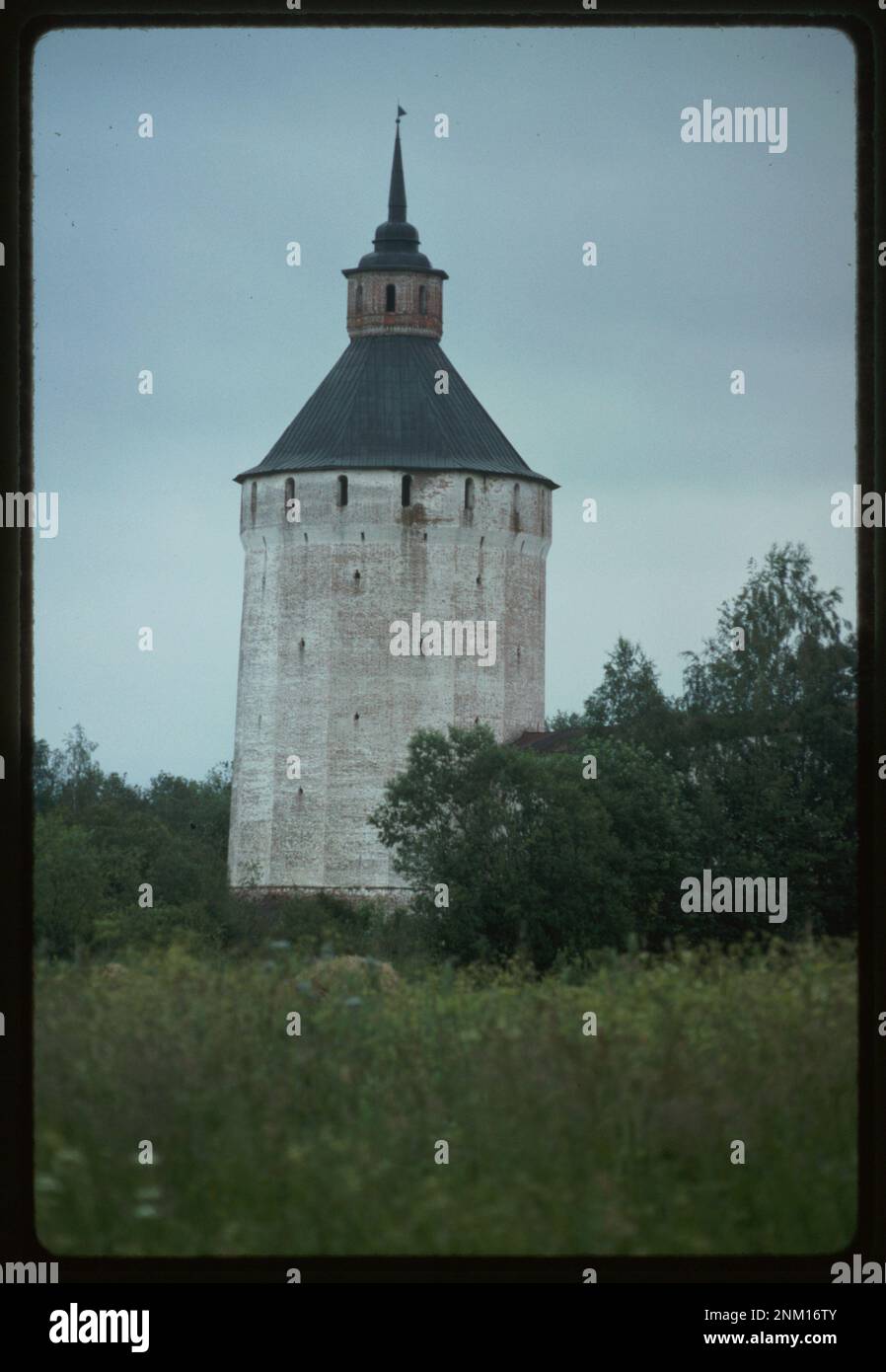 The Ferapontov Tower, part of the St. Cyril-Belozersk Monastery complex ...