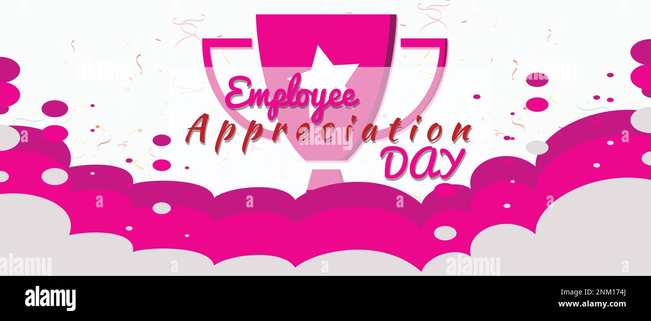 Happy Employee Appreciation Day, Employee of the month Stock Vector ...