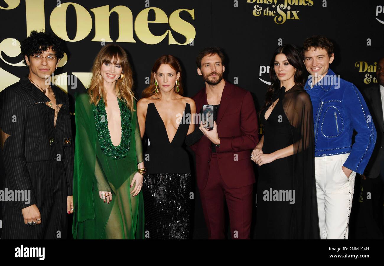 Hollywood, California, USA. 23rd Feb, 2023. (L-R) Sebastian Chacon ...