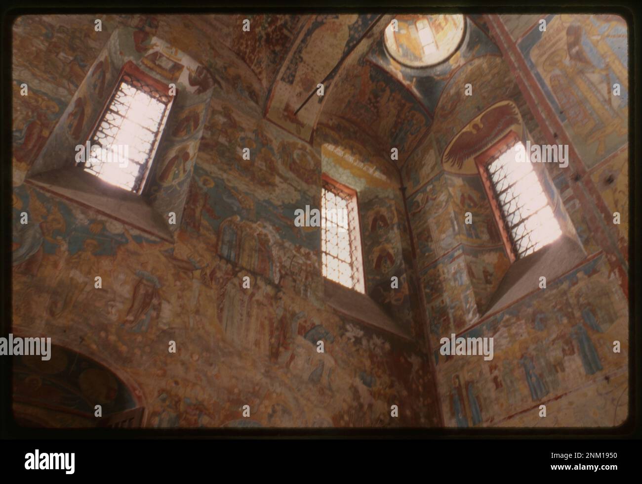 The interior of the Church of Saint Nicholas Mokryi, built between 1665 ...