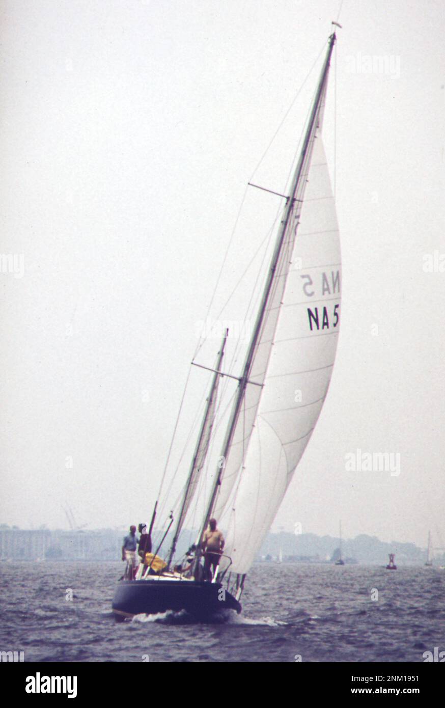 1973 sailboat hi-res stock photography and images - Alamy