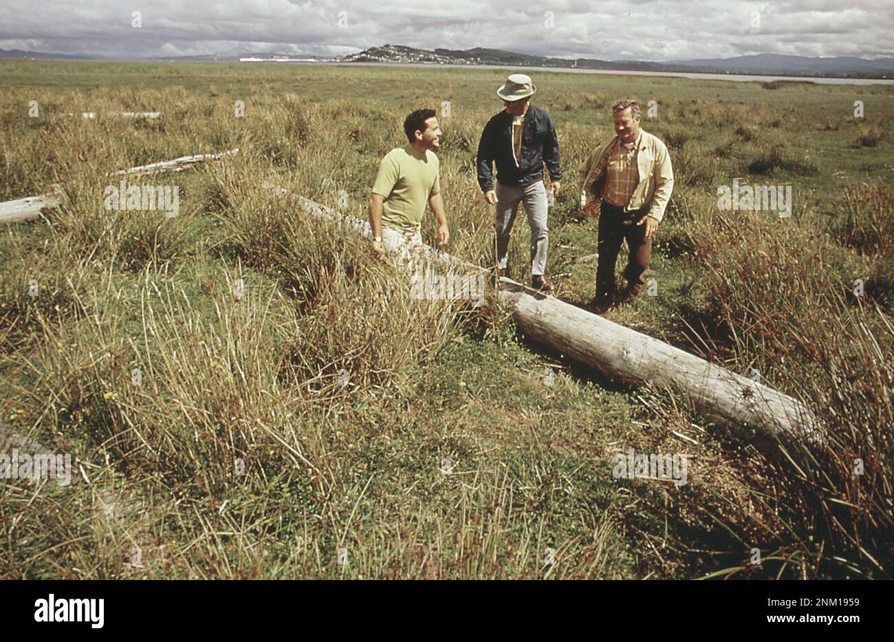 1970s United States: Scientists from the national marine fisheries ...