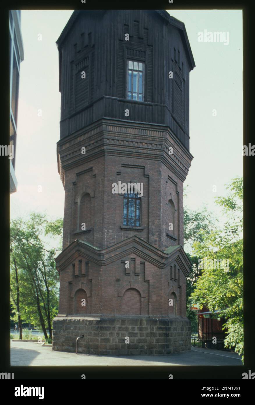 The Cheliabinsk Water Tower, built in 1911, is a historical industrial ...