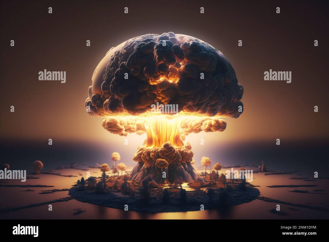 The mushroom at the end of the world hi-res stock photography and ...