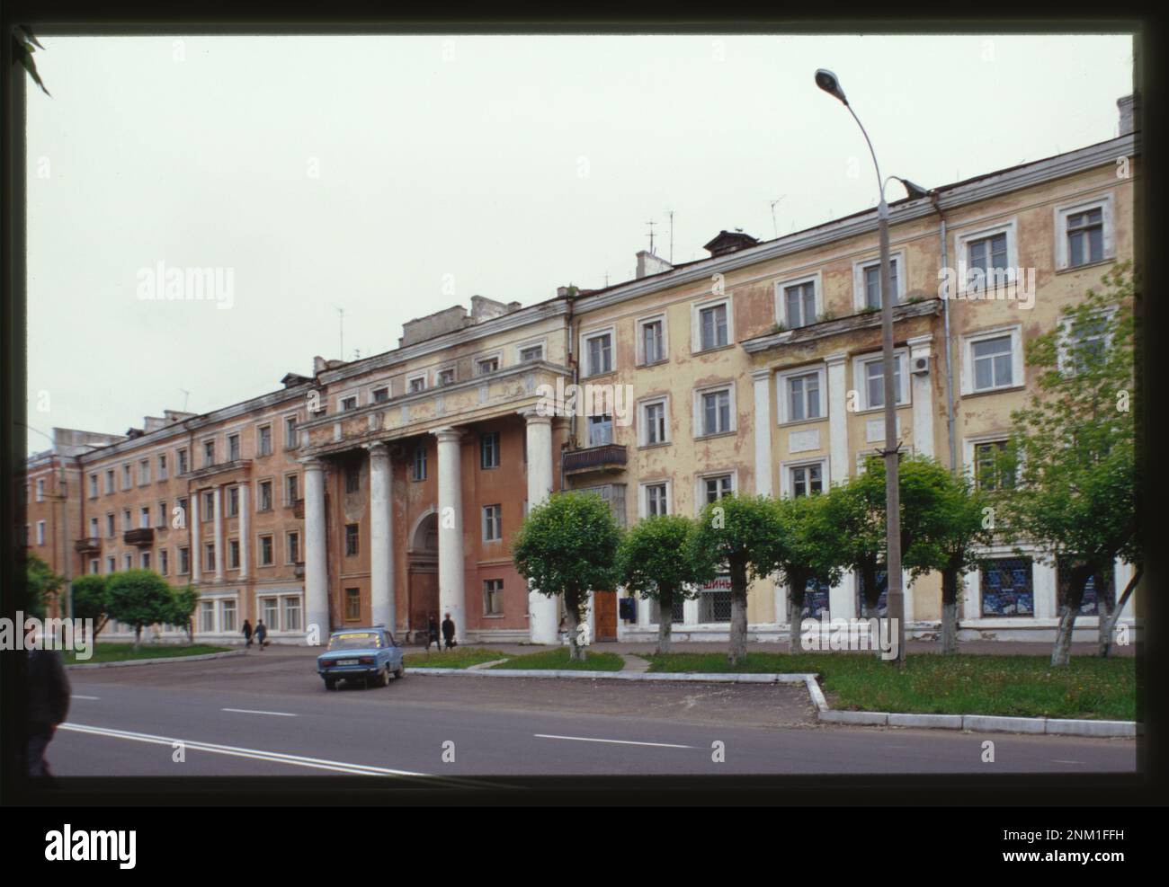 The apartment building at Soviet Street 9 in Komsomol'sk-na-Amure ...