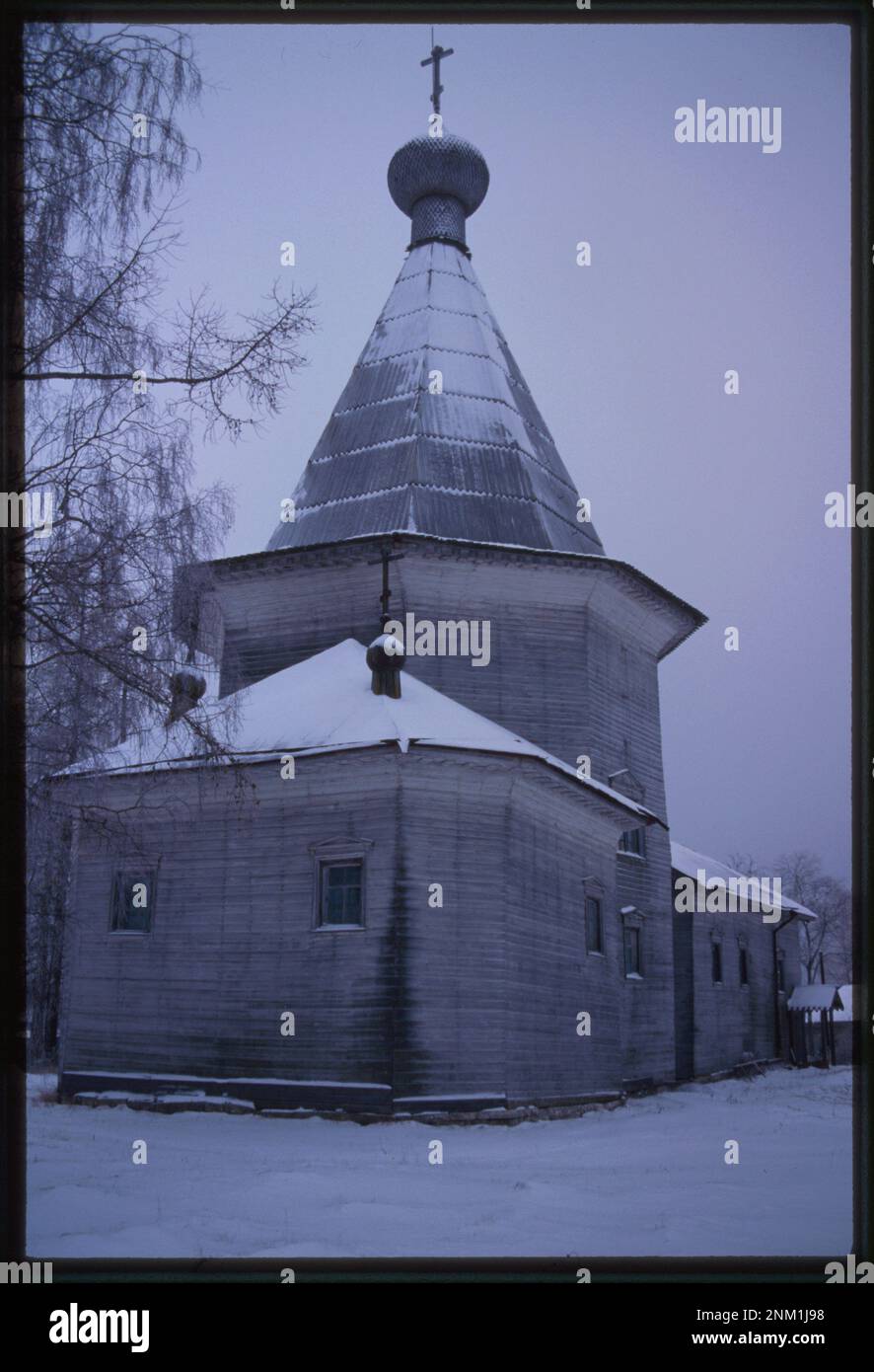 The Log Church of the Epiphany, built in 1787, is a notable example of ...