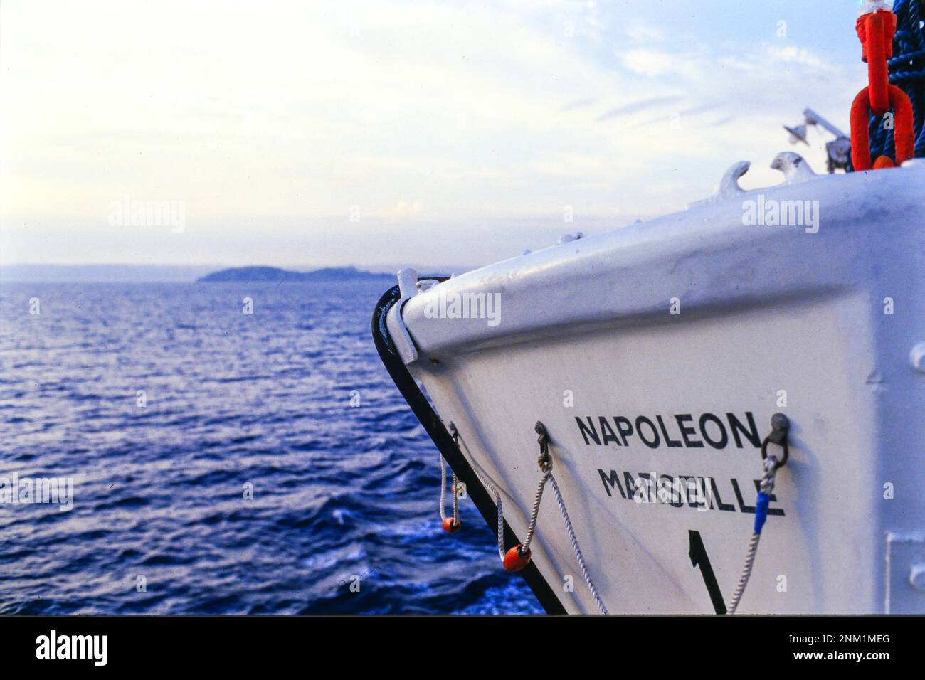 Archives 80ies: Napoléon, Ferry-boat, France Stock Photo - Alamy