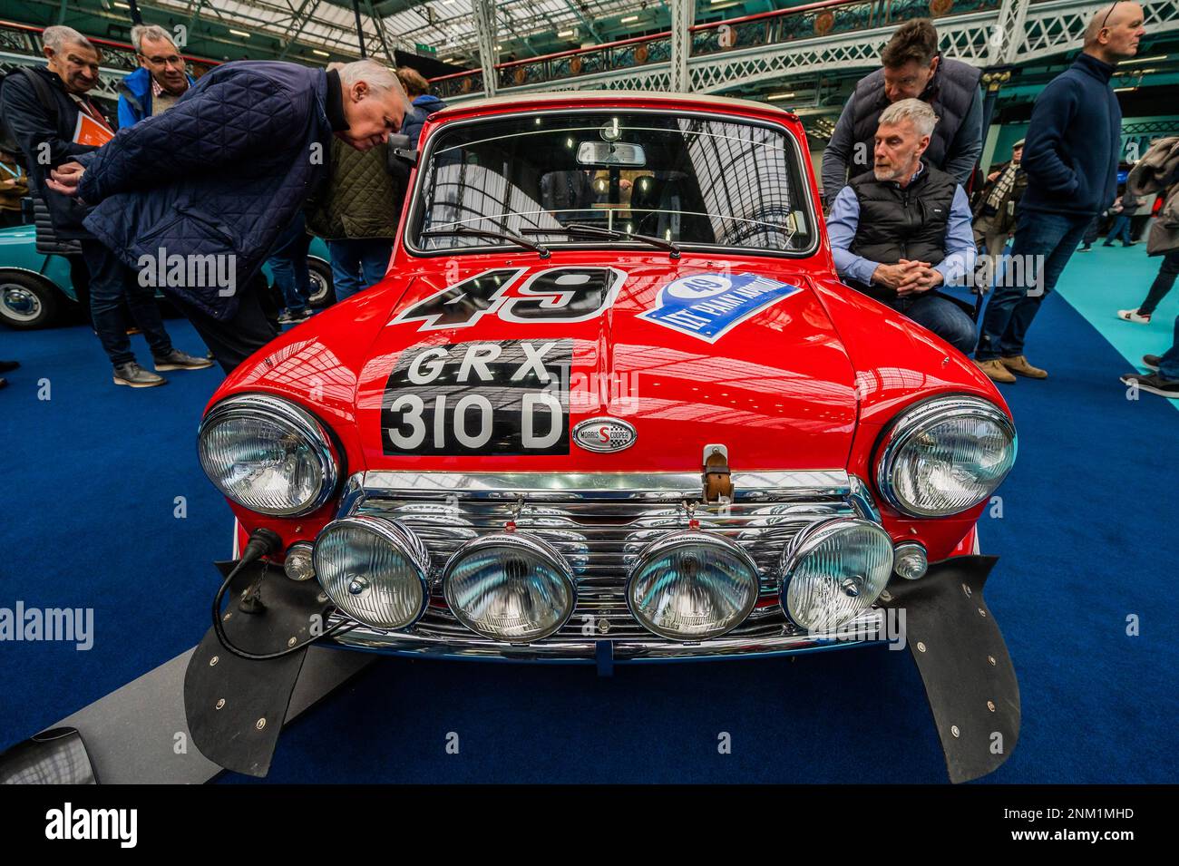 London, UK. 24th Feb, 2023. 60 years of the MINI Cooper S incl a 1966 ...