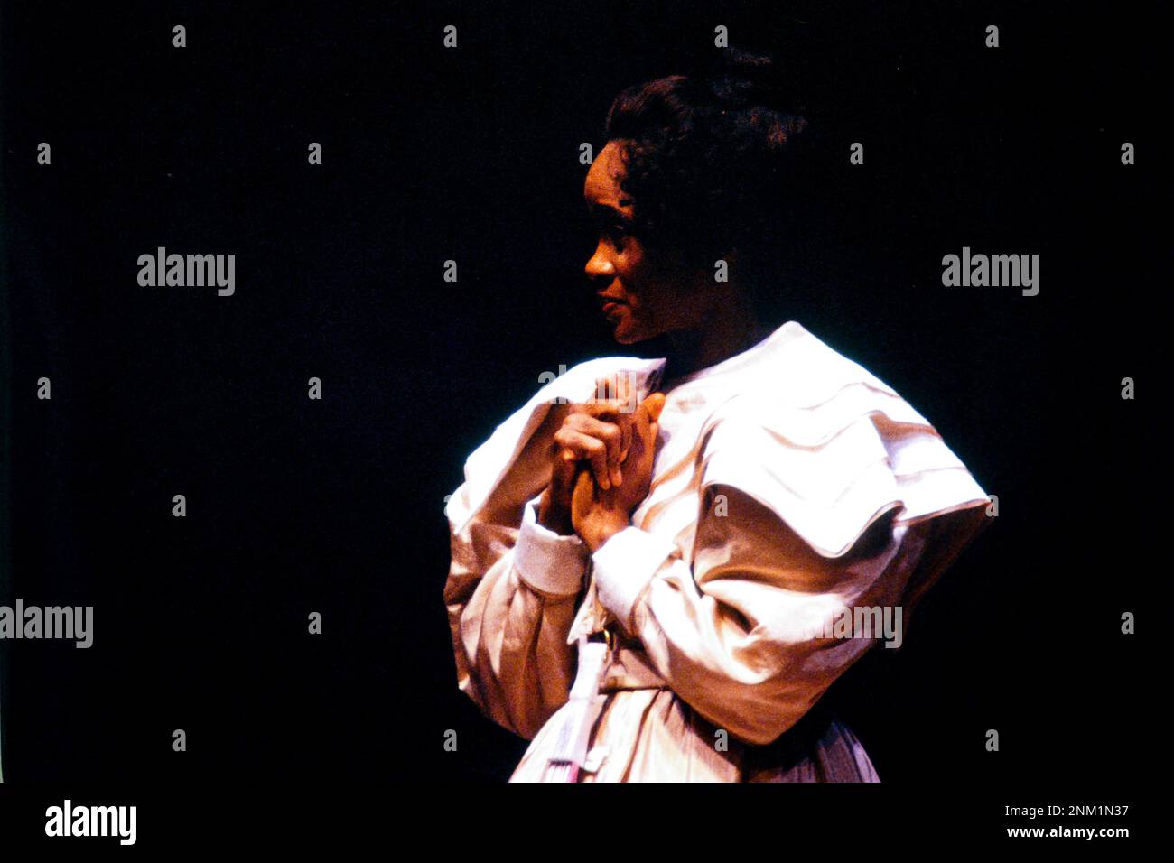 Archives 90ies: American opera singer Barbara Hendricks performs in ...