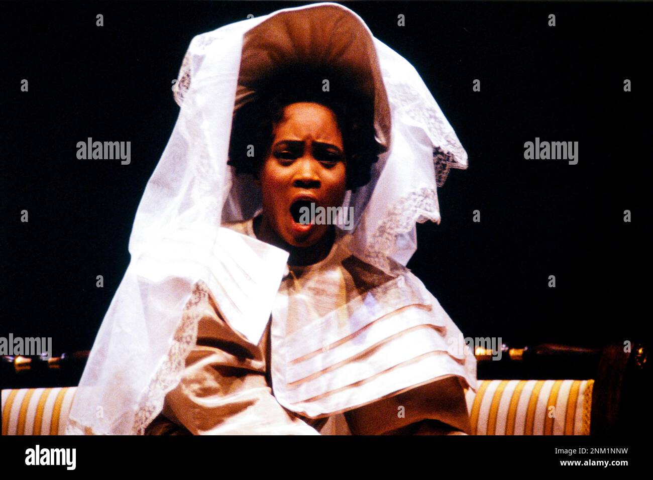 Archives 90ies: American opera singer Barbara Hendricks performs in ...